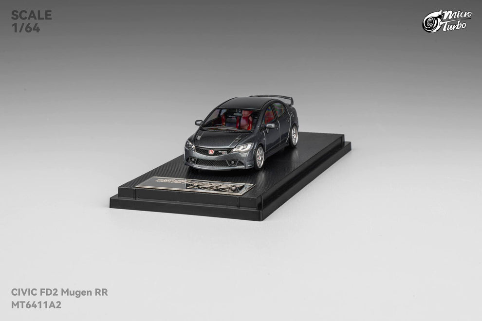 (Pre-Order) MicroTurbo - 1/64 Custom FD2 MUGEN RR - Metallic Grey – Mot ...